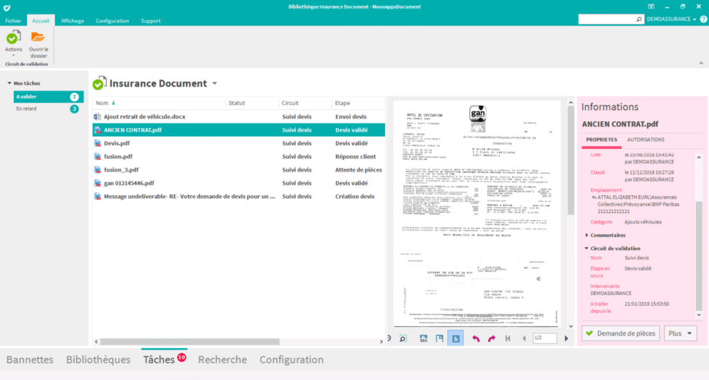 VISIATIV DOCUMENTS ASSURANCE | Dématérialiser vos process quotidiens