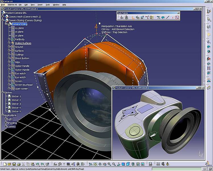 CATIA V5 Imagine and shape (V5-IMA) - Visiativ